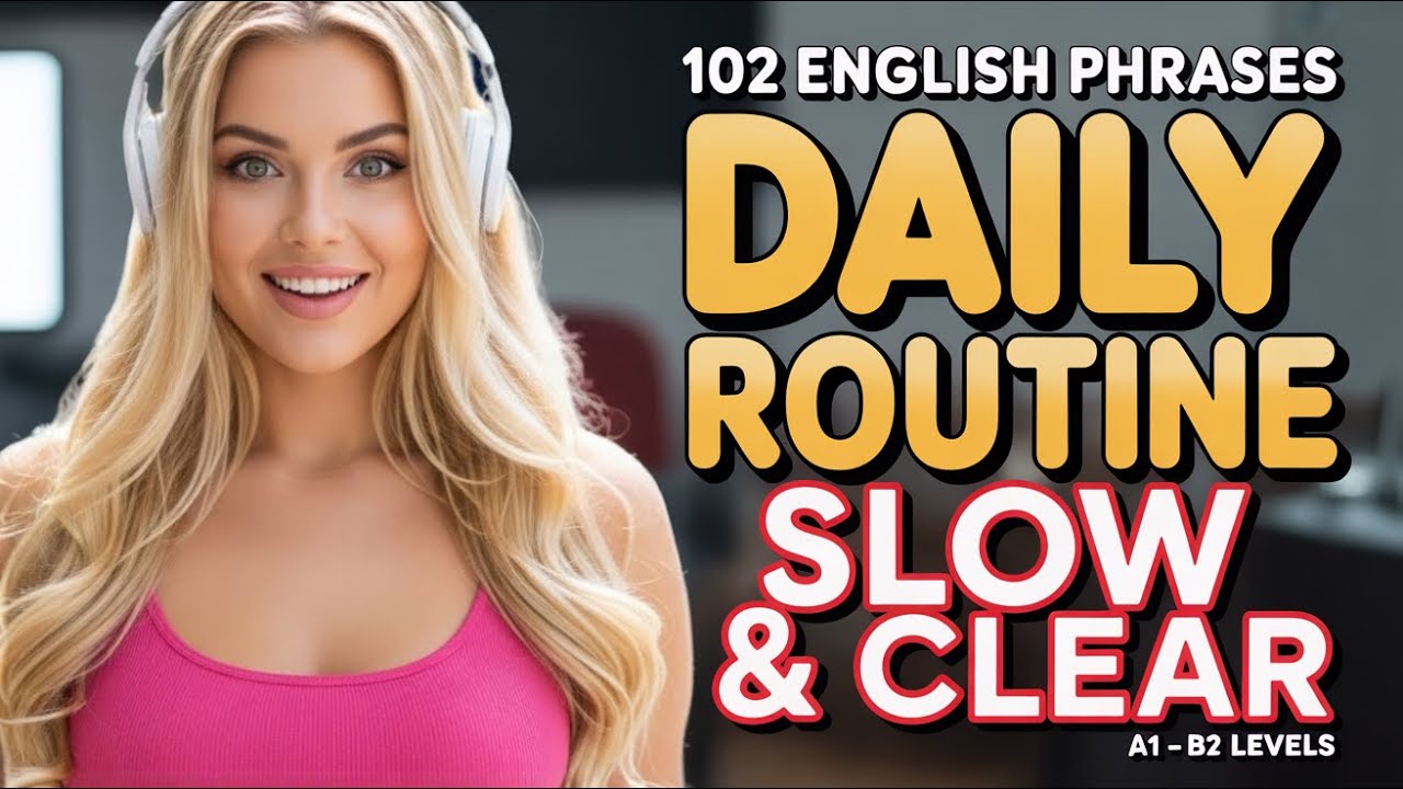 102 MUST KNOW English Phrases To Describe Your Daily Routine Learn ...