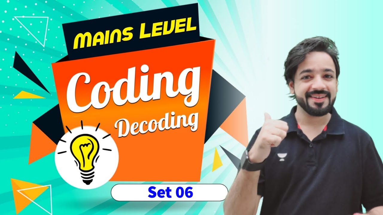 Reasoning Special | khatarnak Coding-Decoding | Set-06| All Bank Exams ...