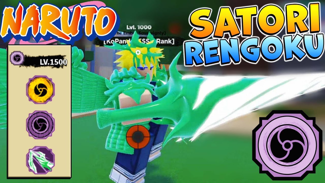 Шиндо Лайф обзор SATORI RENGOKU 😱 Shindo Life Наруто Роблокс - YouTube
