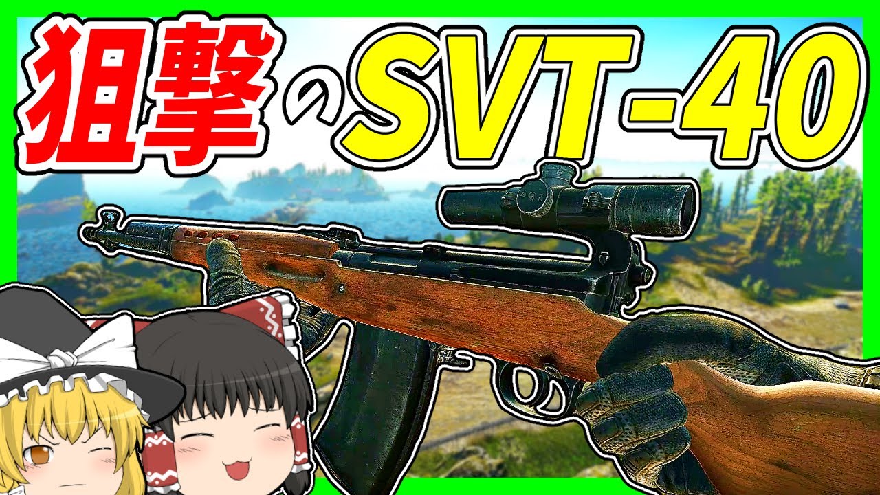 【EFT】#177 SVT-40で狙撃すればPACA+6B47装備パニッシャーでも何とかなる！【タルコフゆっくり】 - YouTube