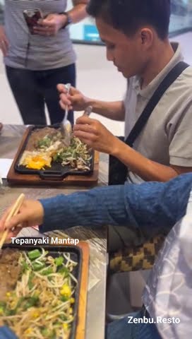 Tepanyaki Zenbu.Resto Mantap!! - YouTube
