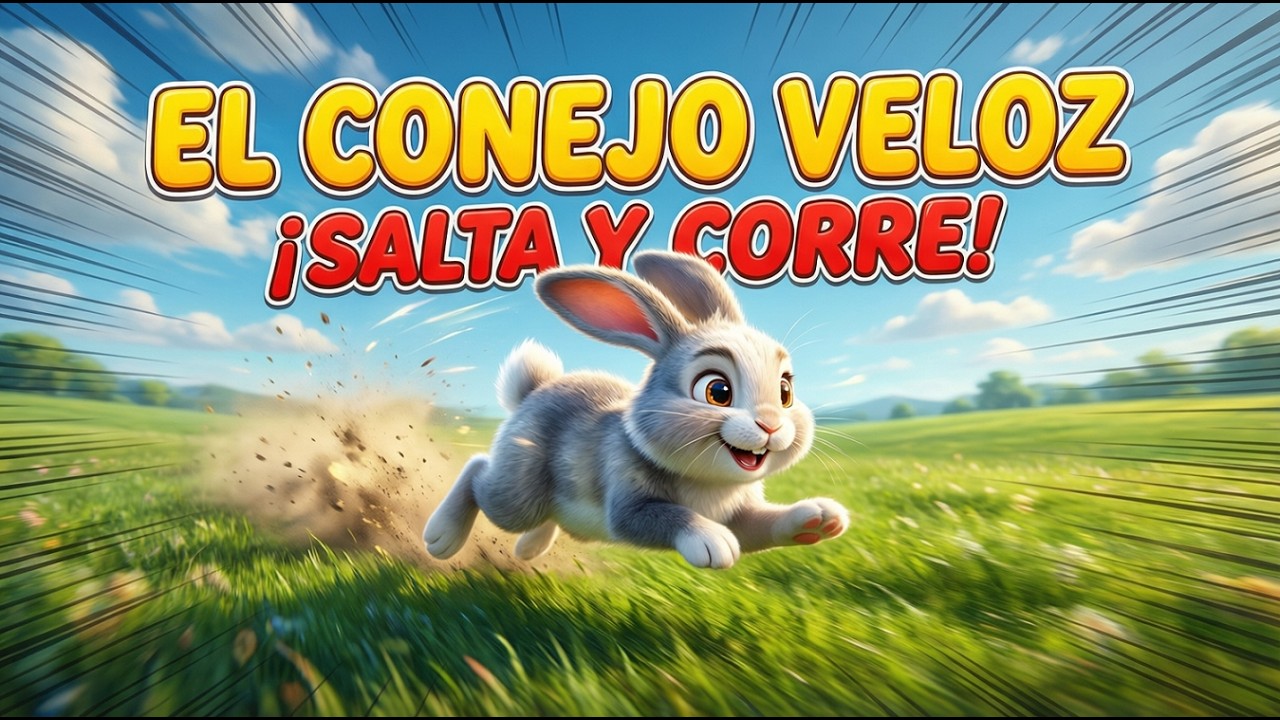🐰💨 El Conejo Veloz | Salta y Corre sin Parar 🎶🏃‍♂️ - YouTube