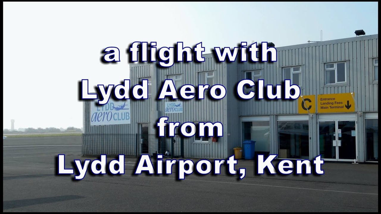 Flying tour Kent and East Sussex with Lydd Aero Club - YouTube