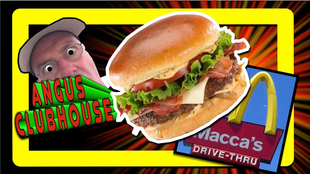 McDonald's (Macca's) Angus Clubhouse - Taste Test - YouTube
