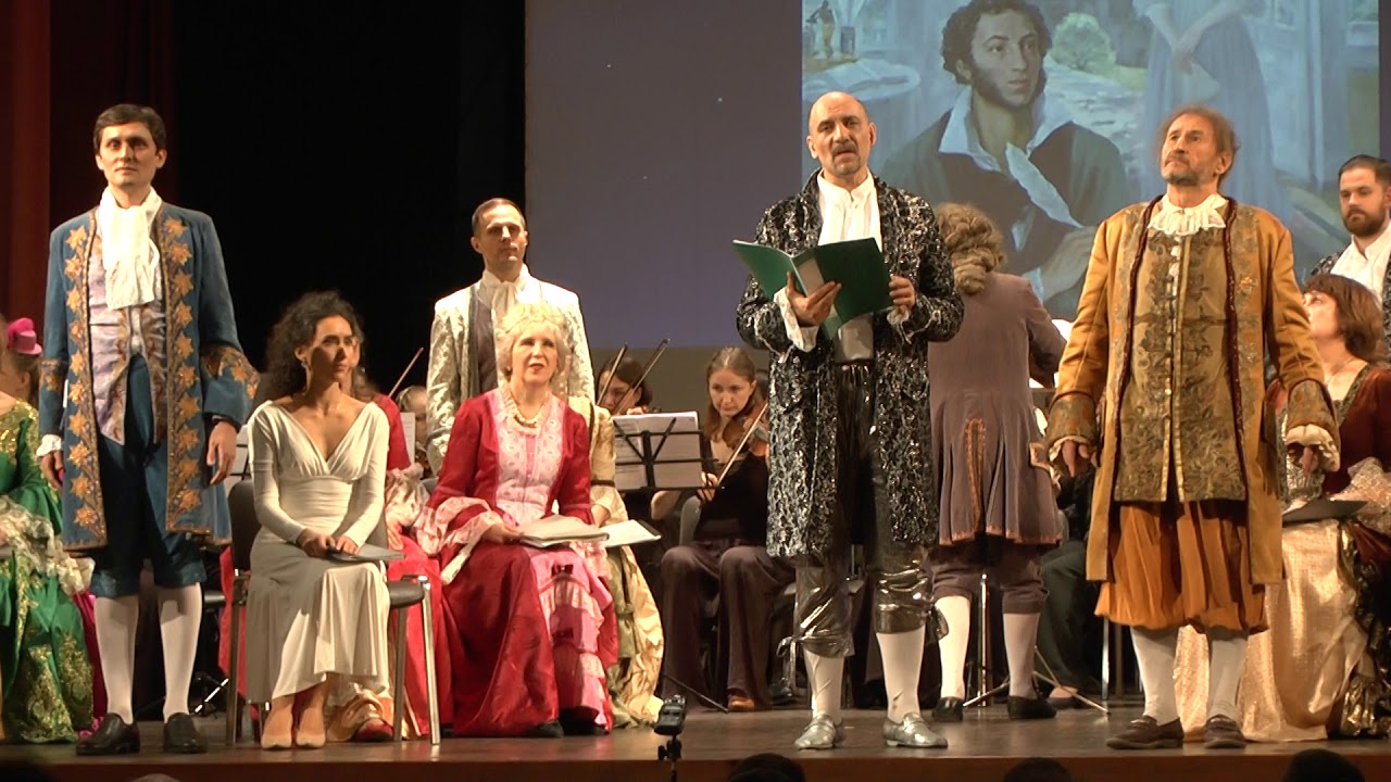 09 Pushkin's romances. Part I. Тheatre of ancient music of MSU - YouTube