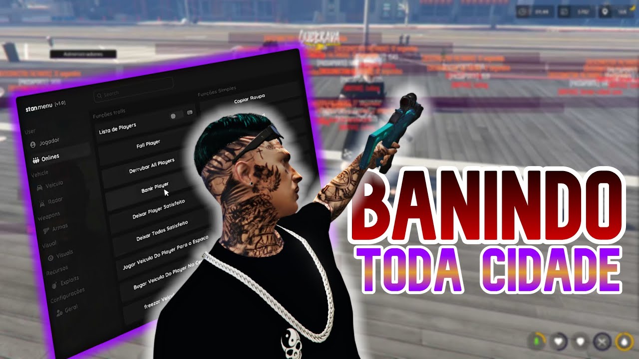 USEI O MODMENU MAIS APELAO DO GTA RP NO FIVEM - STAN MENU - YouTube