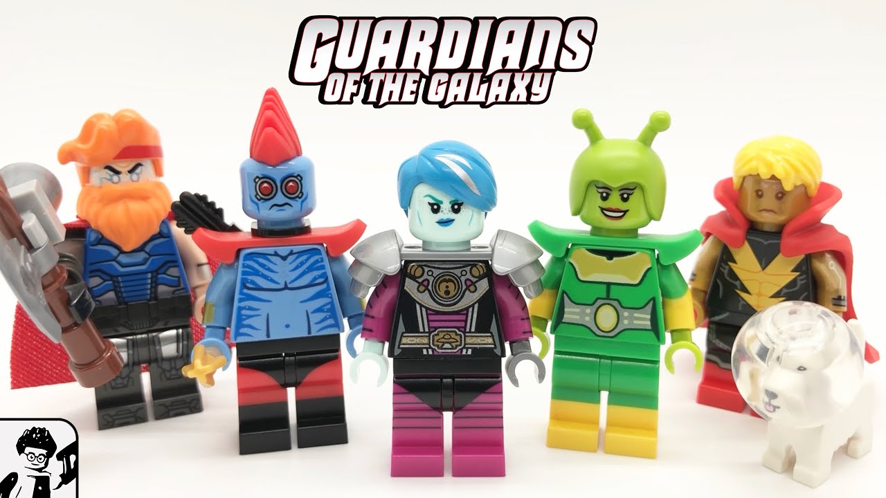Lego Guardians Of The Galaxy Minifigures