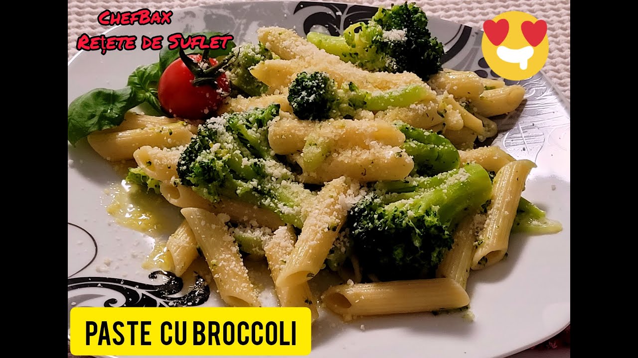 Paste cu Broccoli | Reteta de suflet ,simpla , rapida si delicioasa ...