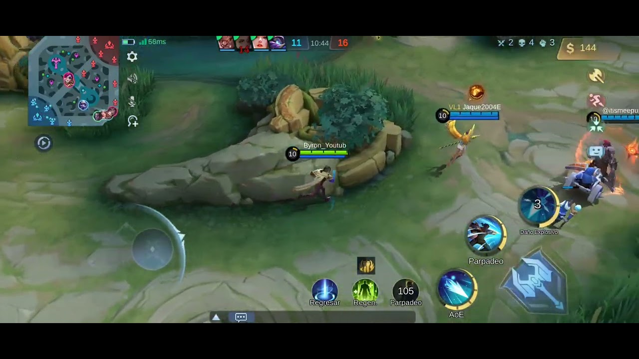 VICTORIA CON BRODY Mobile legends - YouTube