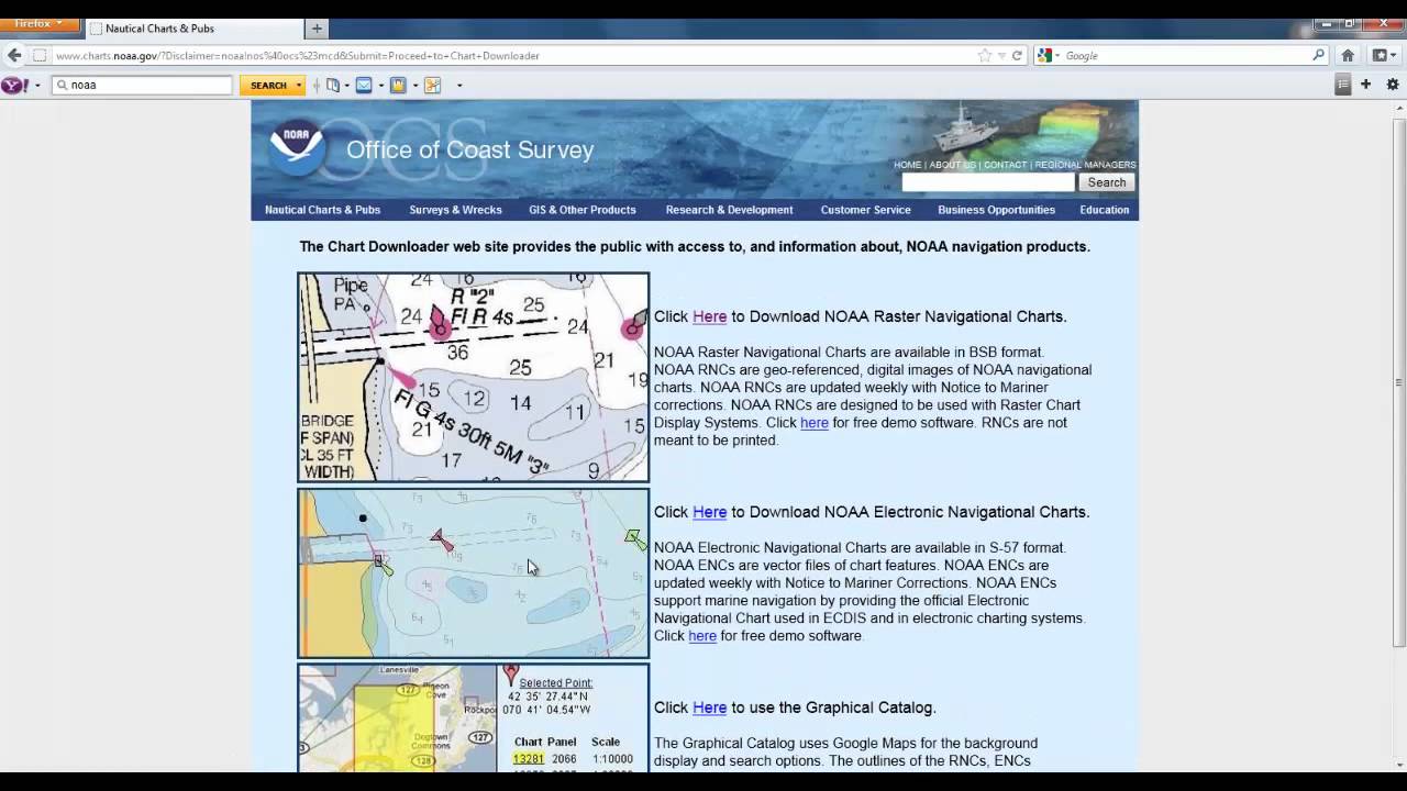 Memory Map Marine Navigation 2 Downloading RNC Charts - YouTube