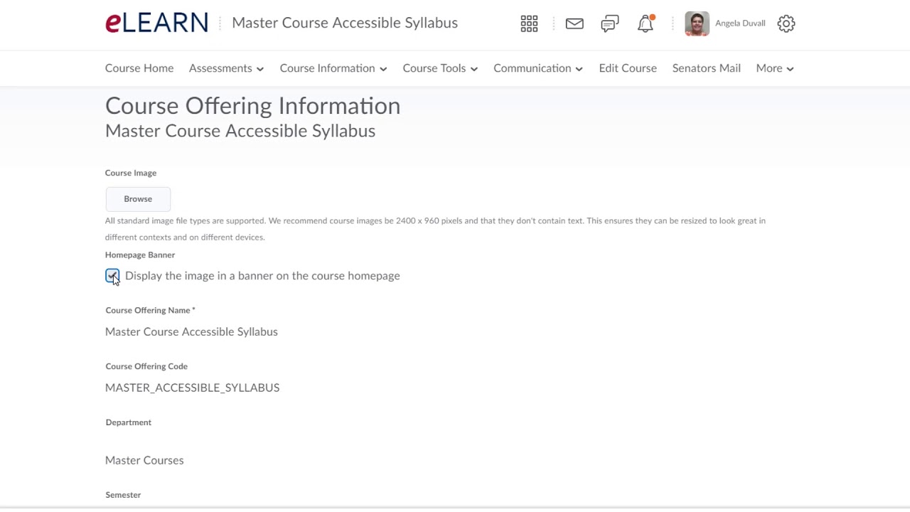 eLearn Home Page Banner Image - YouTube