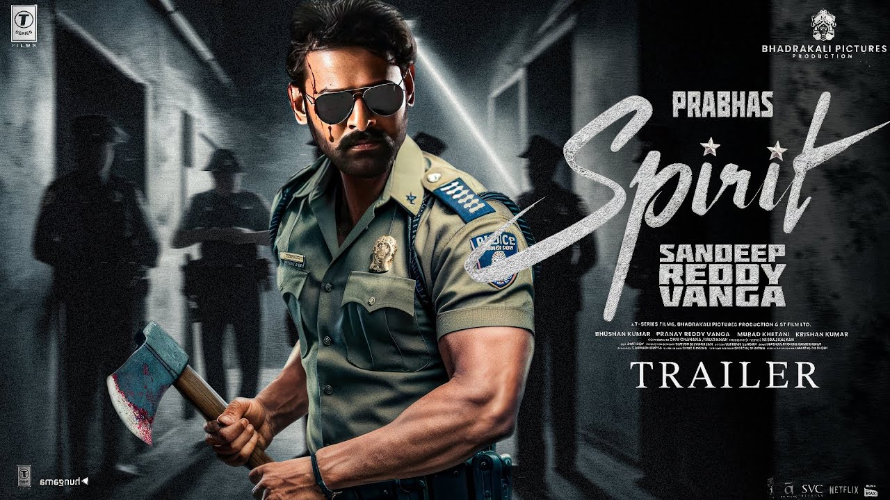 SPIRIT - Official Teaser | Prabhas | Don Lee | Sandeep Reddy Vanga | T ...