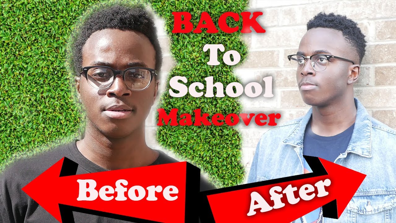 BACK TO SCHOOL: MAKEOVER/ Transformation| School Outfit ideas haul ...