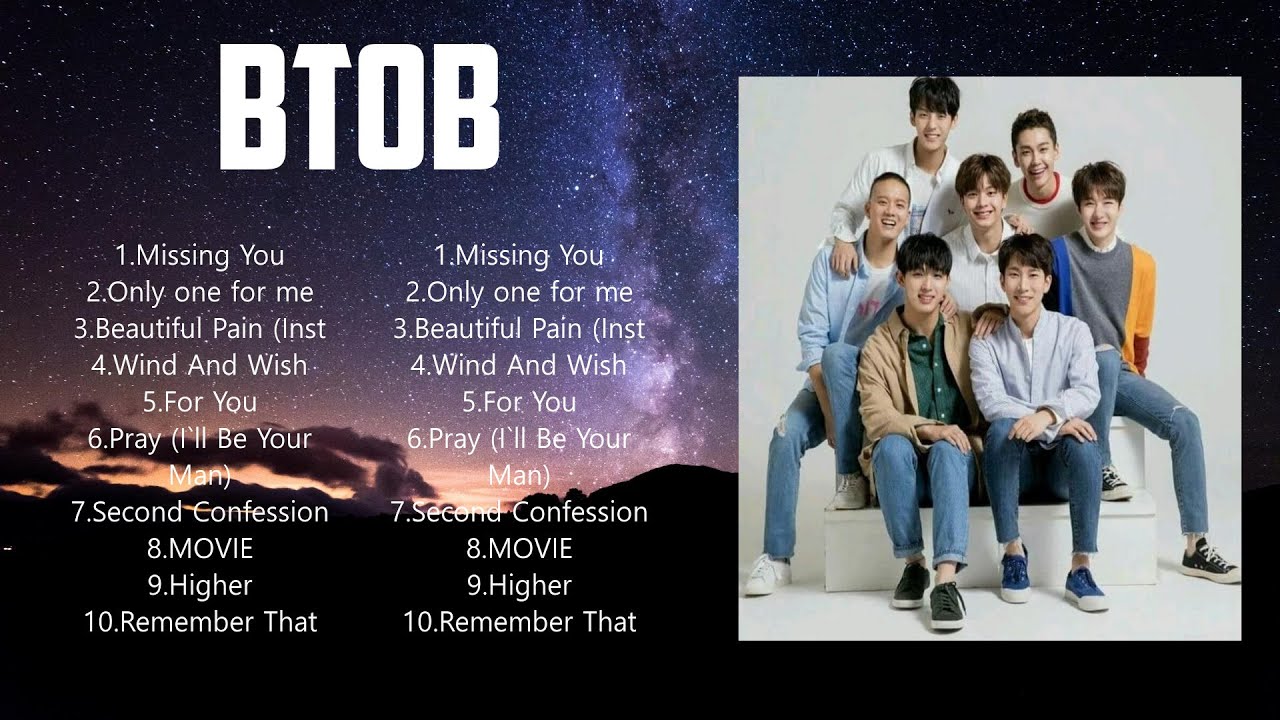 B T O B Greatest Songs ~ New Playlist ~ Popular Songs - YouTube