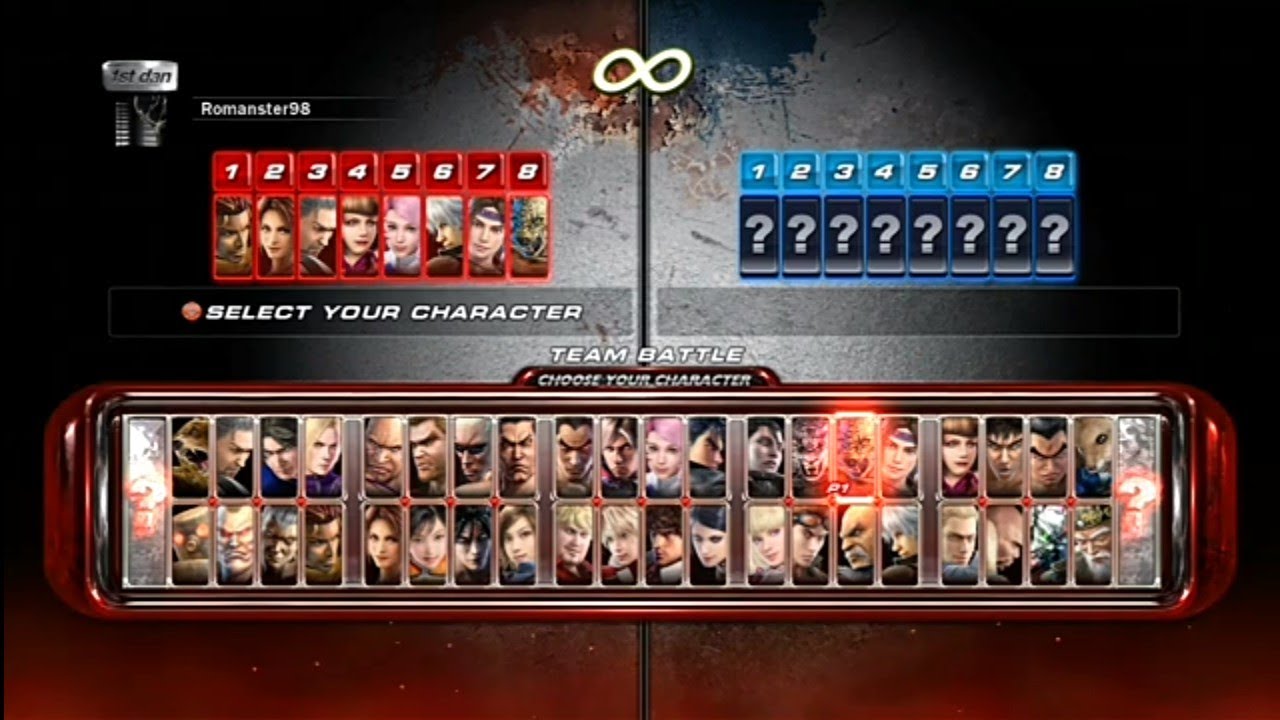 Tekken 6 - Team Battle as Your Favorite Mixed Characters #1 - YouTube