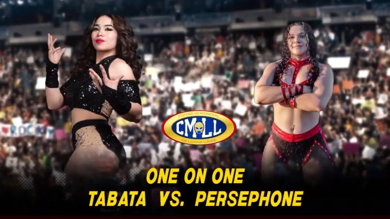 CMLL - Tabata vs Persephone Arena Mexico 2025 Lucha Libre Consejo ...
