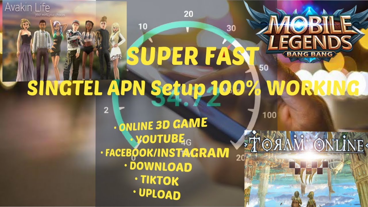 HOW TO SETUP SINGTEL APN 100% WORKING ANY ANDROID - YouTube