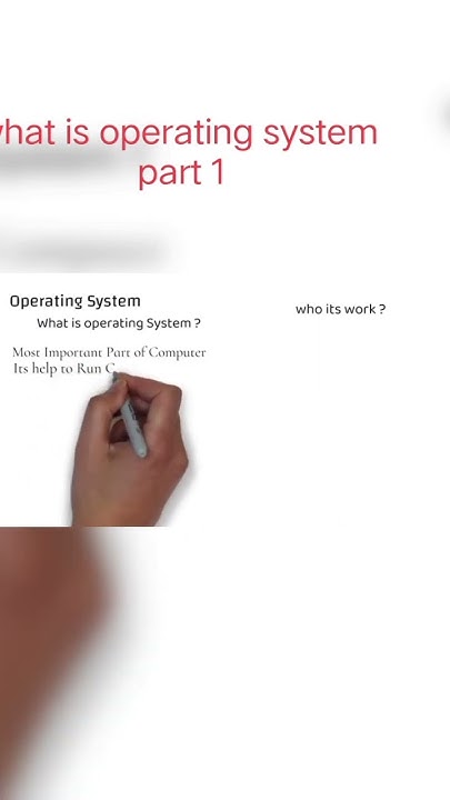 What is operating system & its function ICS Part 2 - YouTube