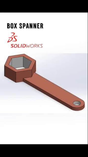 Box Spanner | SolidWorks | 3D Part Modeling | - YouTube