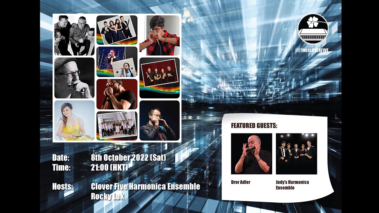 6th Cyber Harmonica Concert 8th Oct 2022 - YouTube