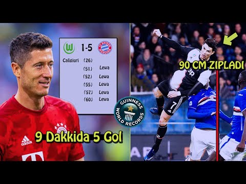 Futbolda Kırılması İmkansız Olan Futbolcu Rekorları Ft. Ronaldo, Lewandowski, Messi