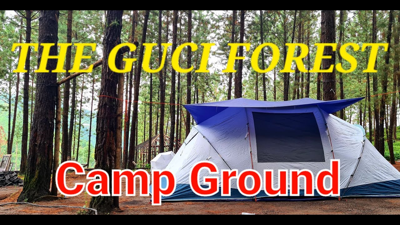 GUCI FOREST CAMPING GROUND DENGAN FASILITAS TERBARU DAN MEWAH - YouTube