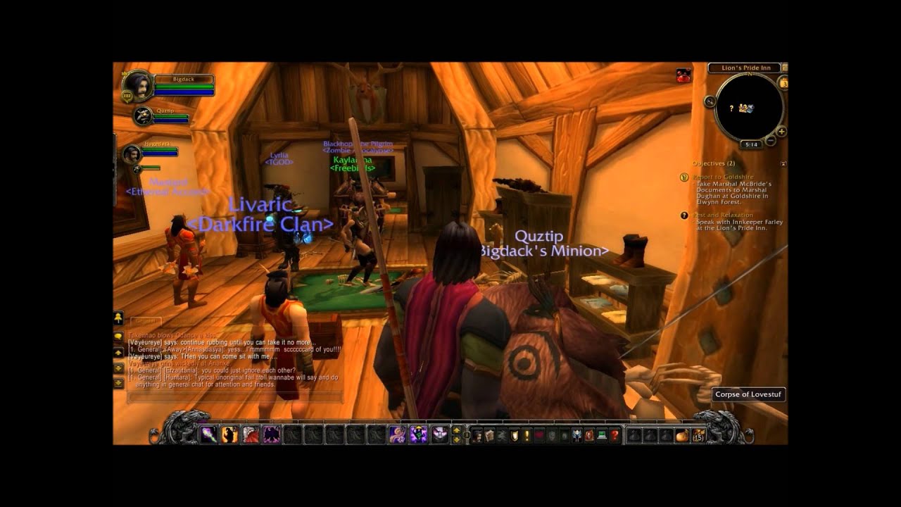 Party Time: World of Warcraft - The Moon Guard Server part 1 - YouTube