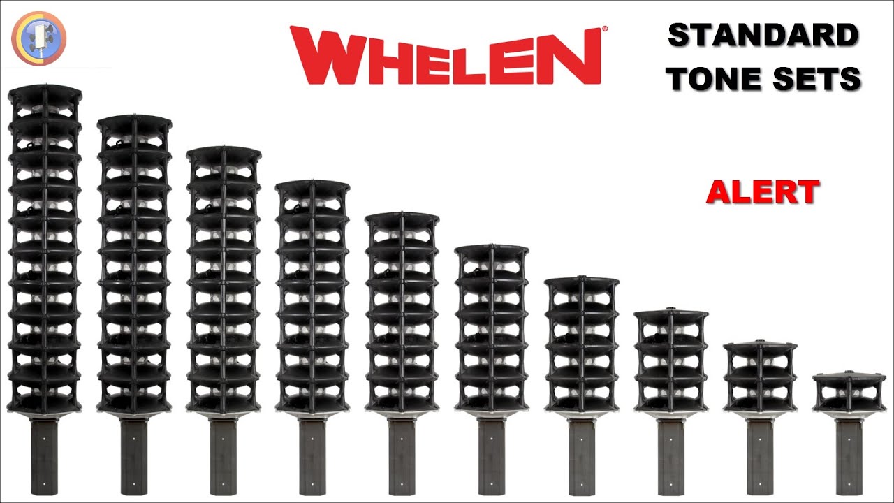 Whelen WPS - All Tones/Signals (Standard & Alternate Tone Sets) - YouTube