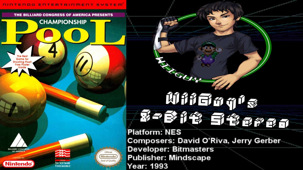 Championship Pool (NES) Soundtrack - 8BitStereo - YouTube