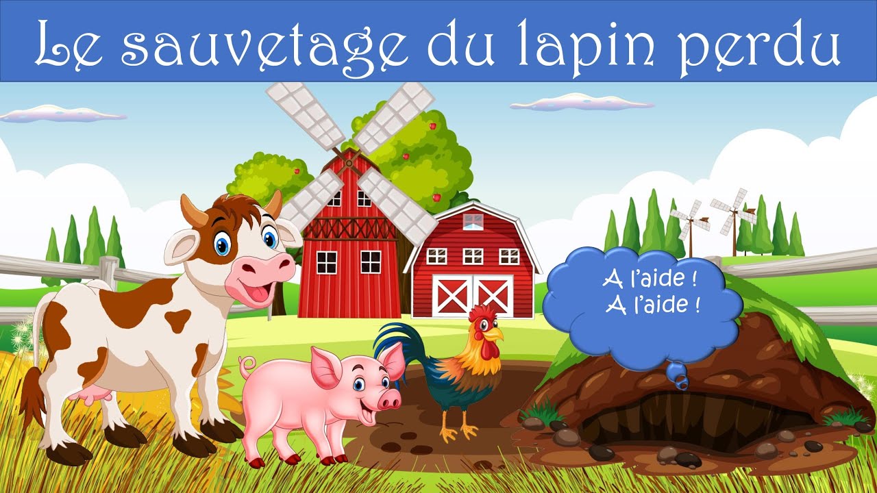 Le sauvetage du lapin perdu. - YouTube