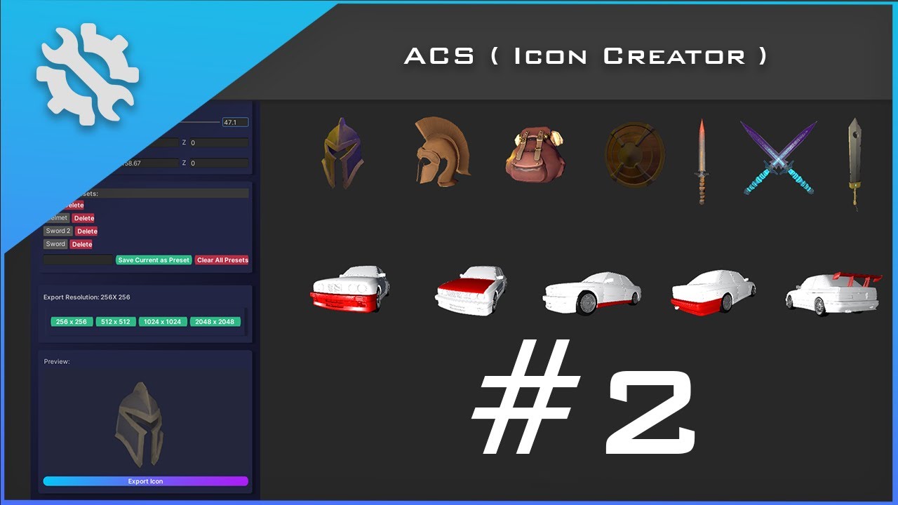 Aramis Icon Creator for Customization System #Tutorial (Icon Creator #2 ...