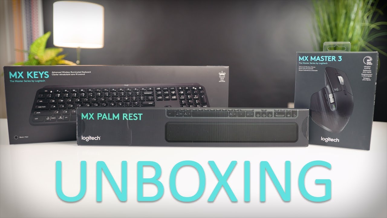 Logitech MX Keys & MX Master 3 Unboxing - YouTube