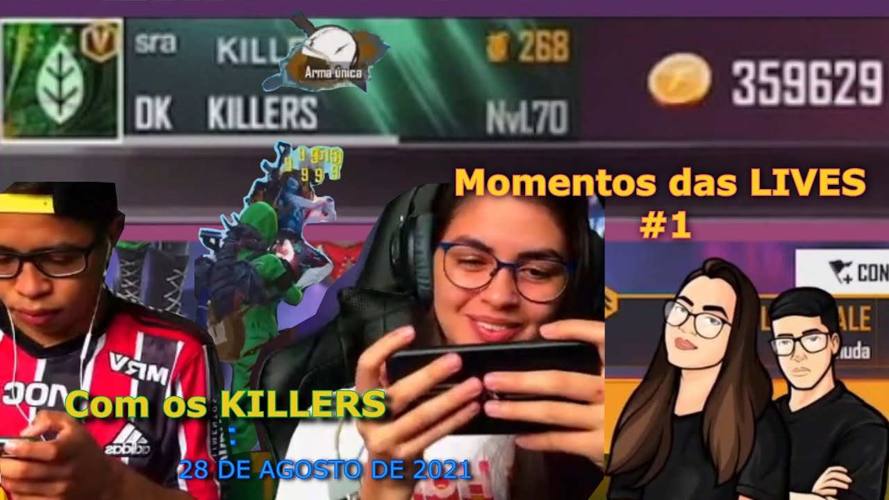 Sr e Sra KILLER #1 Momentos da live. - YouTube