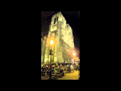 Serious Bells Ringing at Notre Dame Cathedral in Paris - YouTube