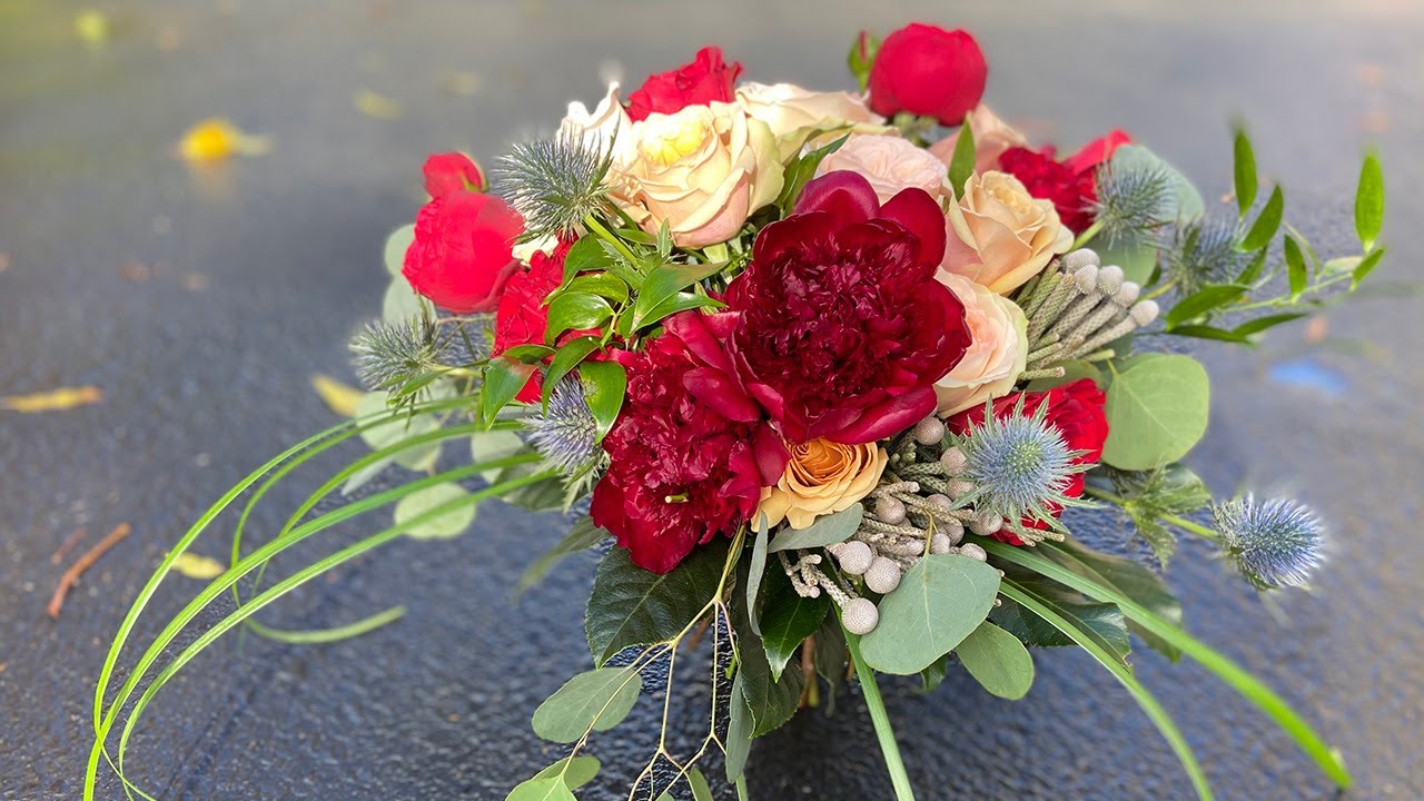 Winter Wedding Bouquet YouTube winter-wedding-bouquet-youtube