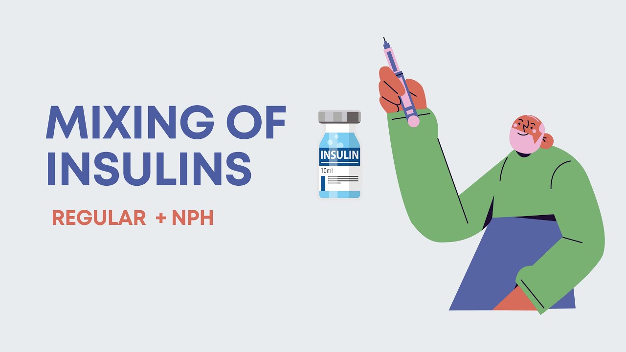 HOW TO MIX NPH and REGULAR INSULIN │Nursing Skills - YouTube