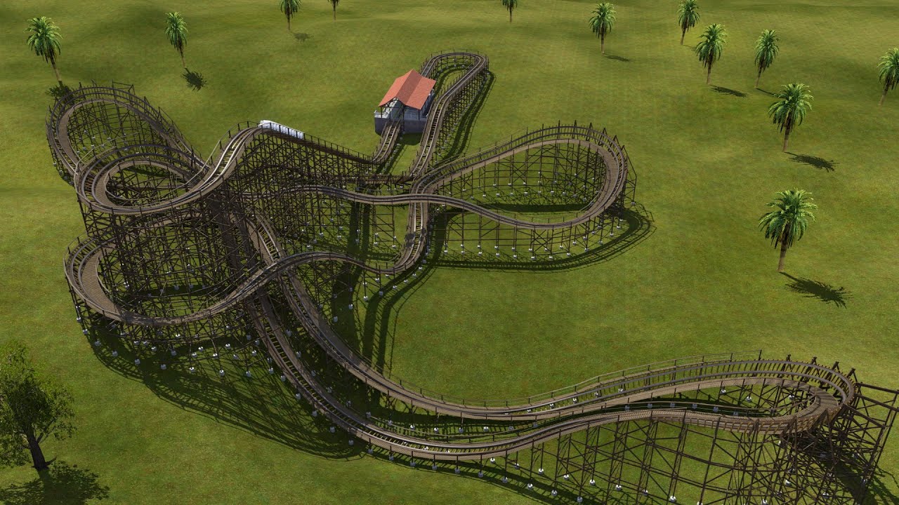 Roaring Timbers ROUGH NoLimits 2 POV Sun World Hon Thom GCI - YouTube