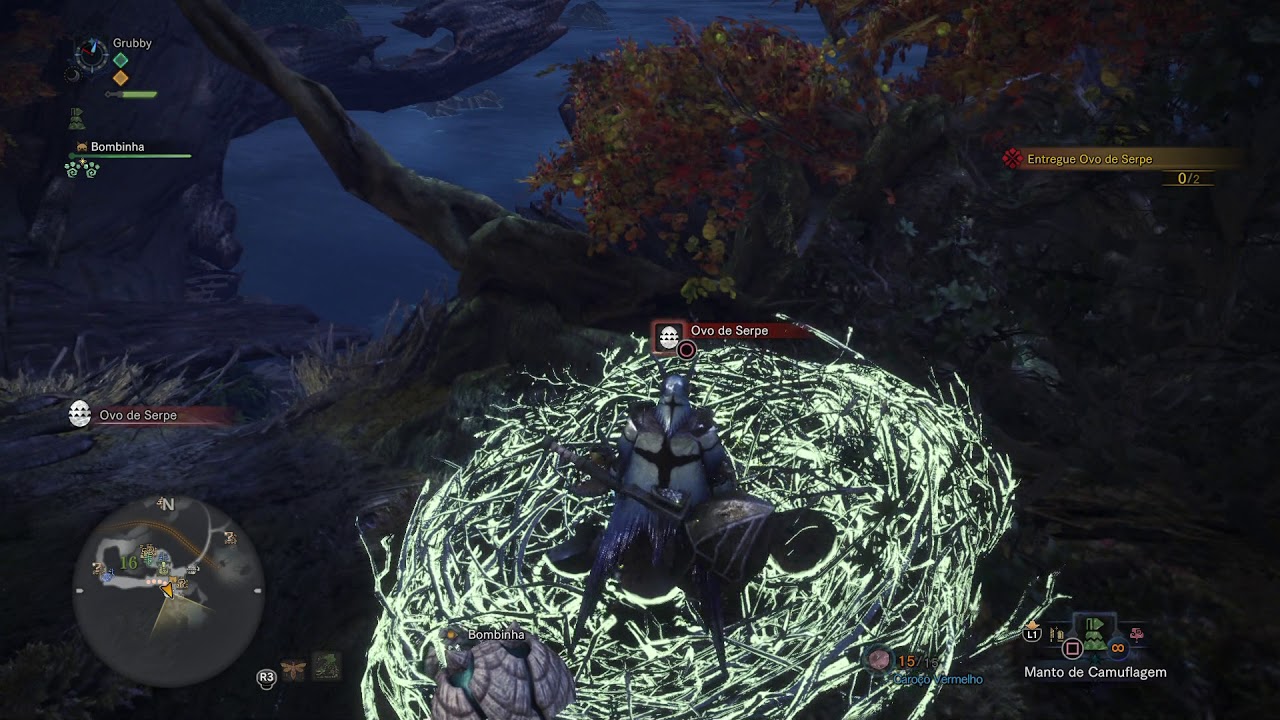 Monster Hunter: World - Parte 16 - Marombando na Floresta - Ovos de ...