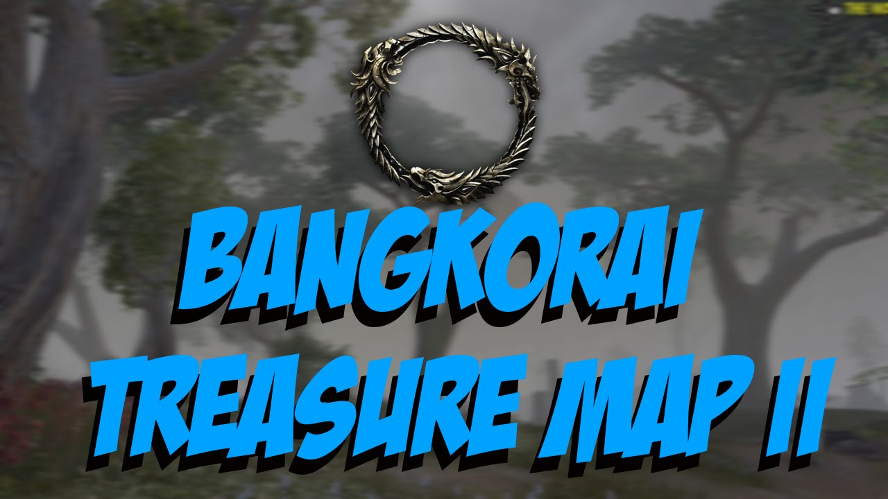 [ESO] Elder Scrolls Online: Bangkorai Treasure Map II(2) Location - YouTube