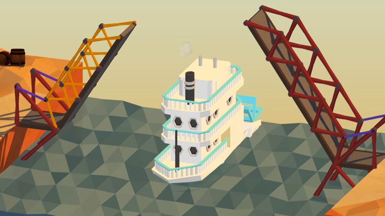 BUILDING A BRIDGE! (Poly Bridge Funny Moments) - YouTube