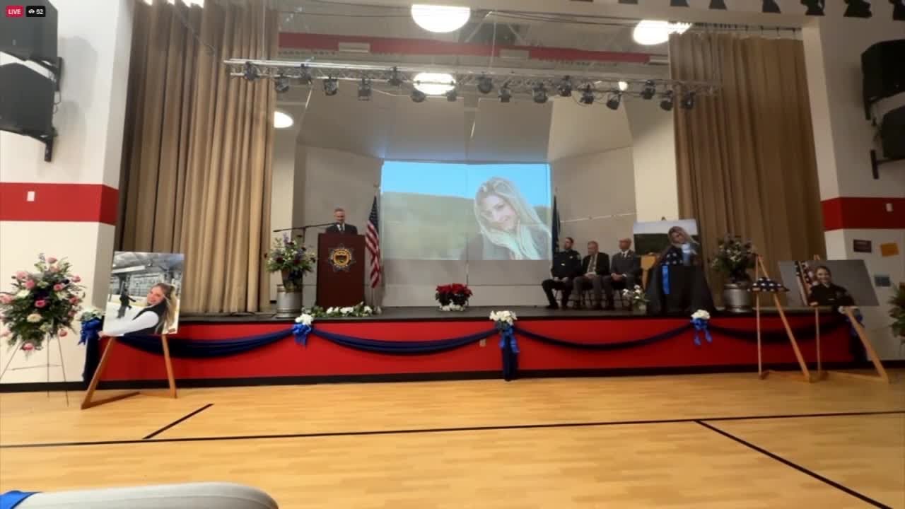Memorial service held for West Yellowstone police officer Ashlee ...