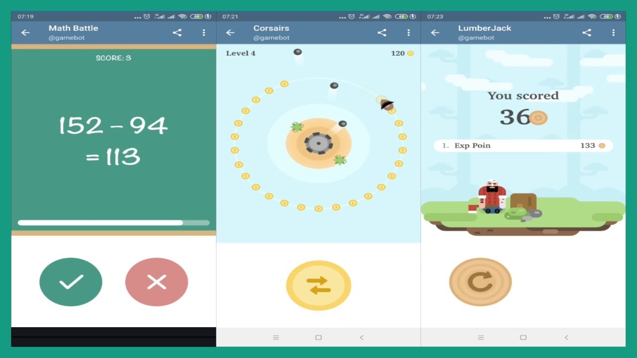 Cara Bermain Game di Telegram - YouTube