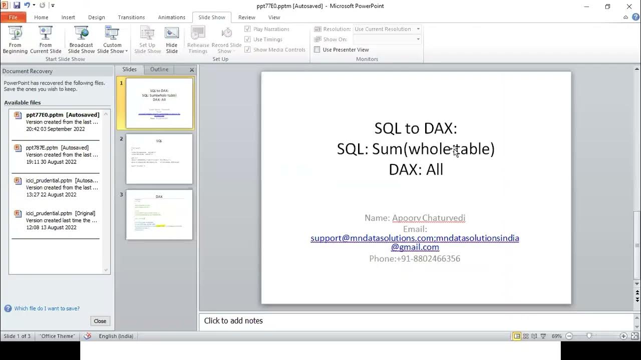 SQL ALL VIDEO - YouTube