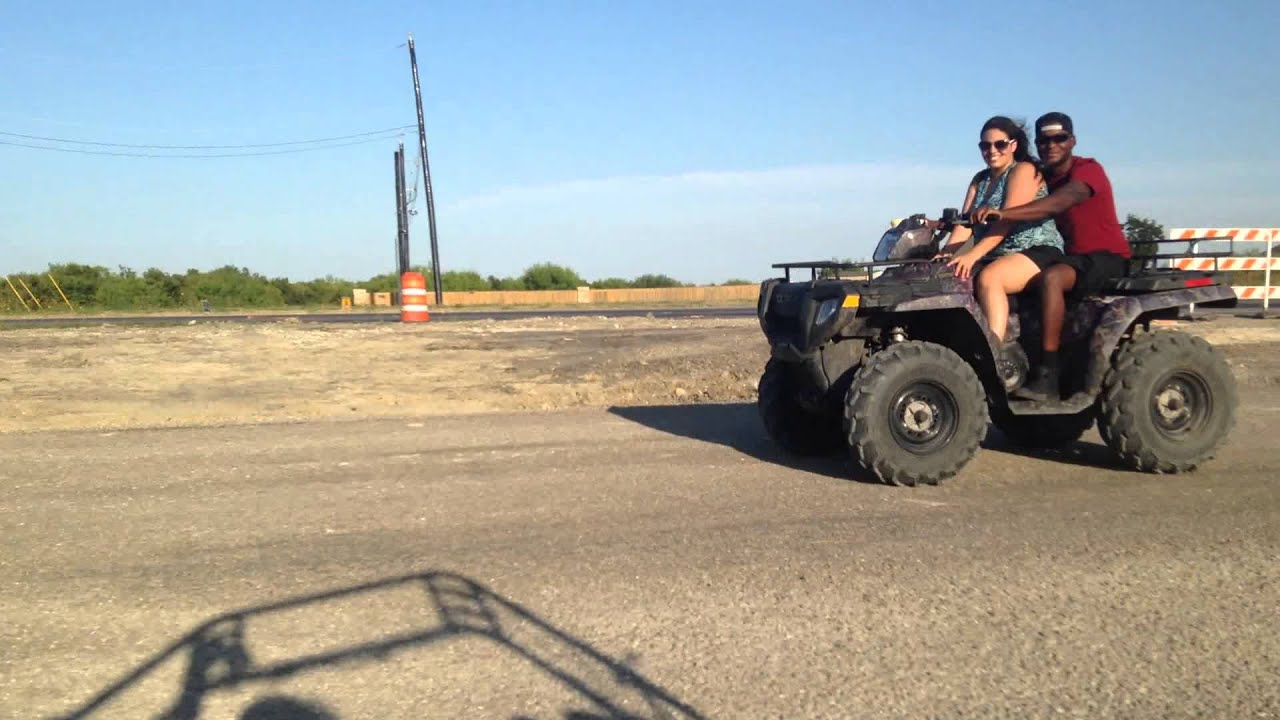 Four wheeler fun - YouTube