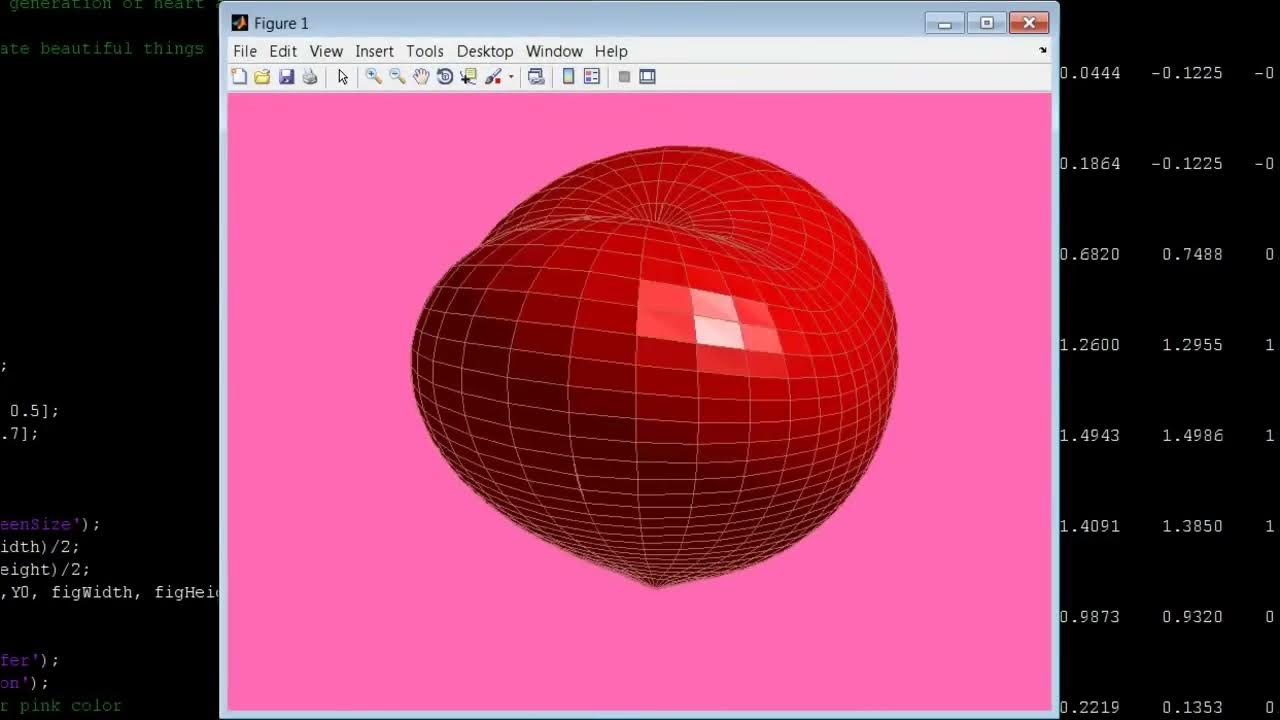 3D Beautiful Heart (Matlab Programming) - YouTube