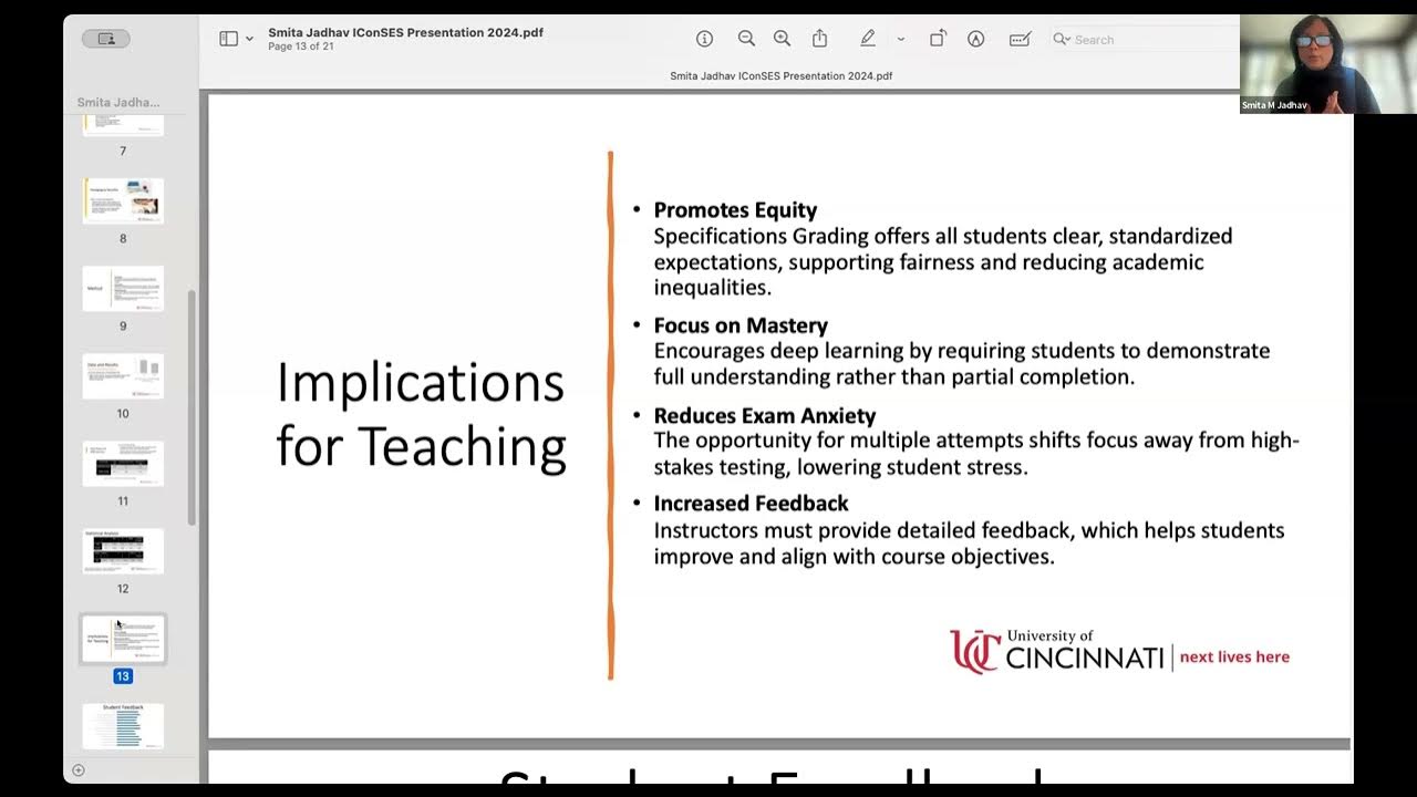 BALANCING RIGOR, EQUITY, AND PEDAGOGY: THE ROLE OF SPECIFICATIONS ...