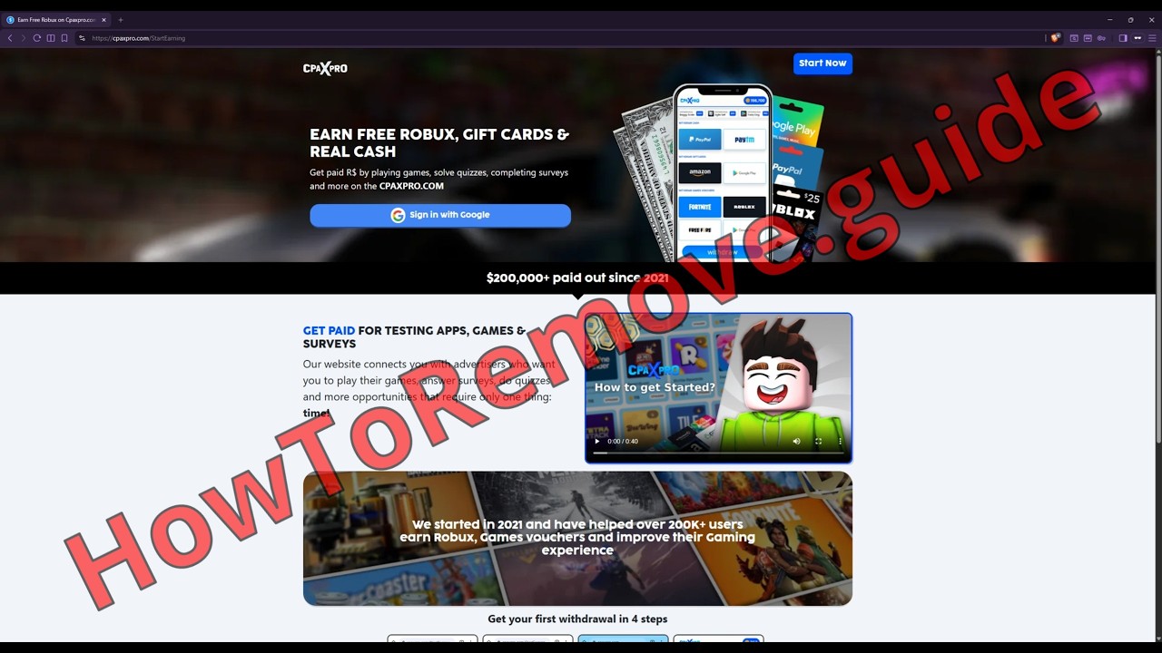 Cpaxpro.com - Roblox Scam Review (Fake or Real Robux) - YouTube