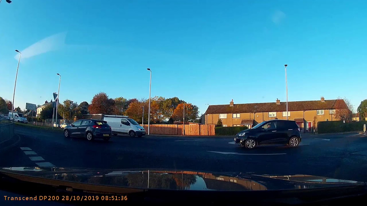 Dundee - dashcam roundabout - YouTube