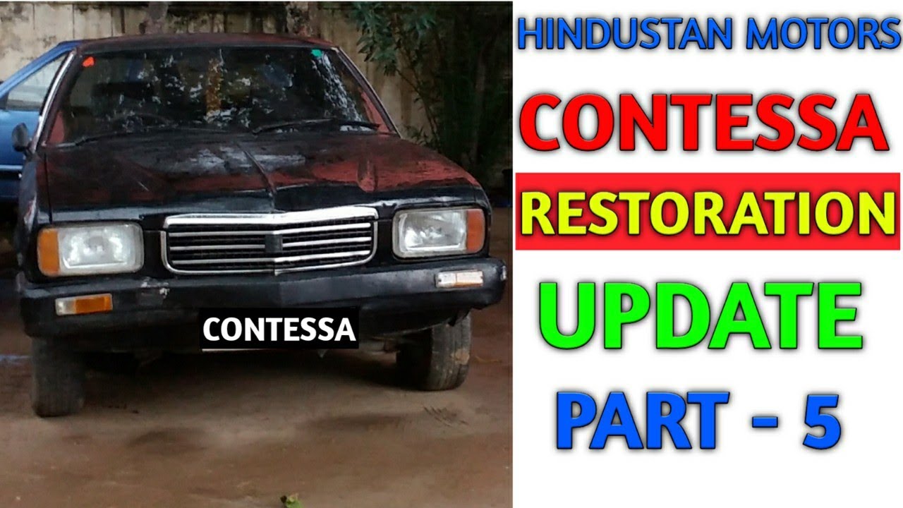 Hindustan Motors Contessa Restoration Update [Part-5] - YouTube