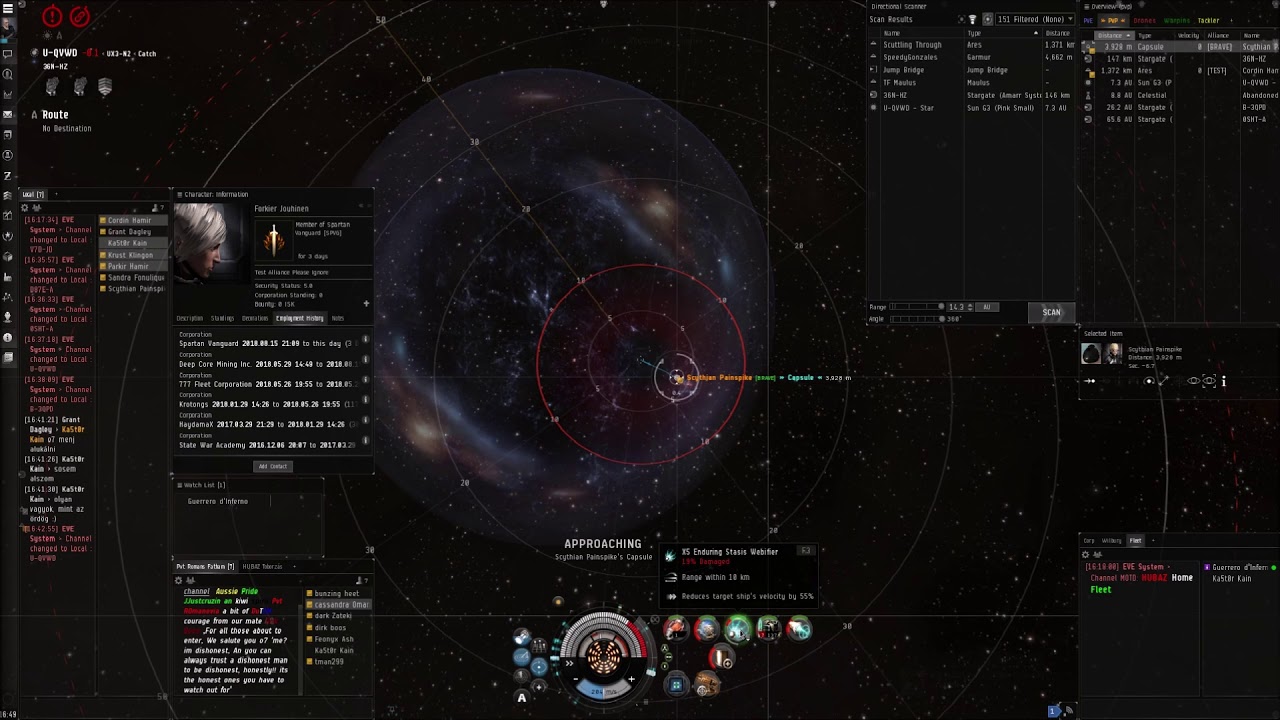Eve Online solo PVP - Sabre drags a Garmur - YouTube